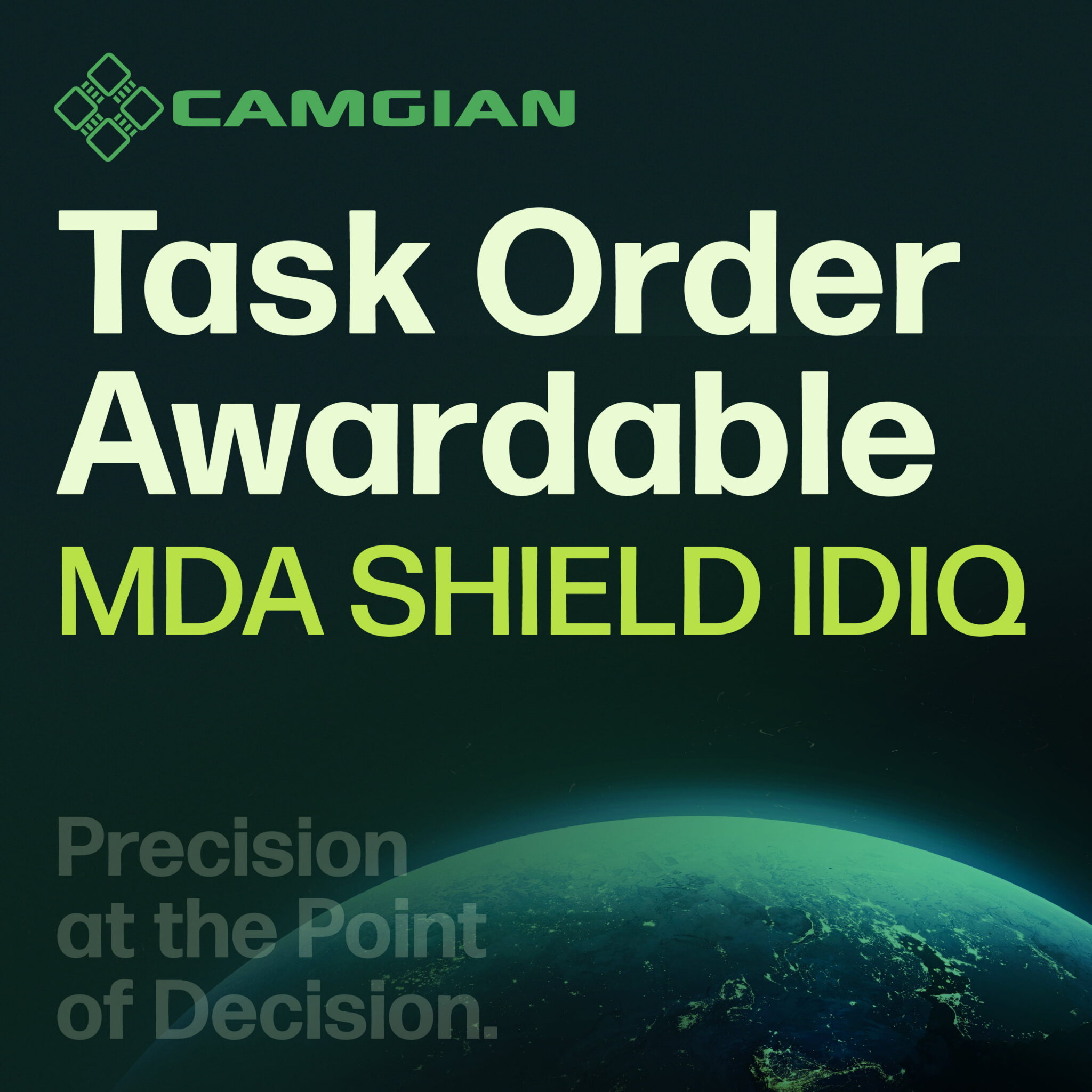 Camgian Awarded Position on the Missile Defense Agency's $151 Billion ...